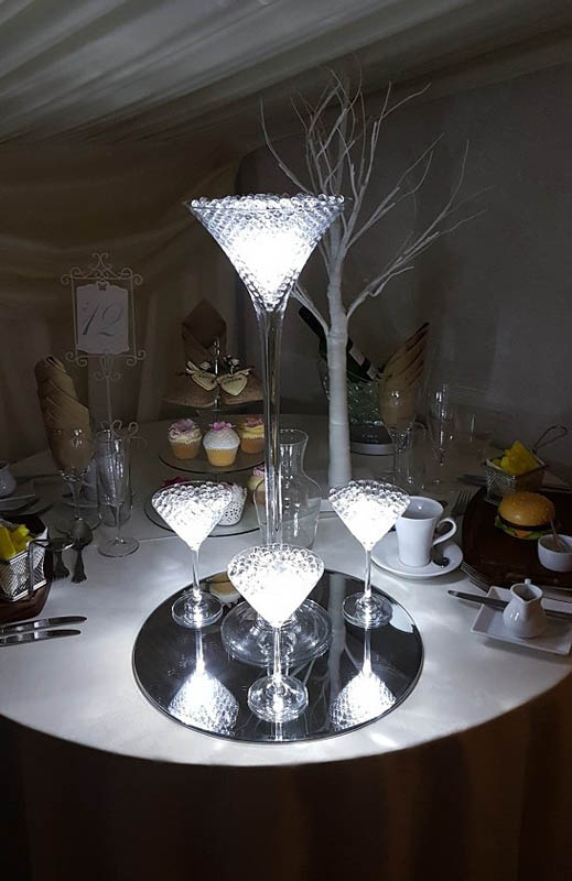 Table Centres & Specialist Decor | The Banqueting Hire Service