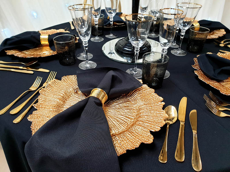 Charger Plates | The Banqueting Hire Service